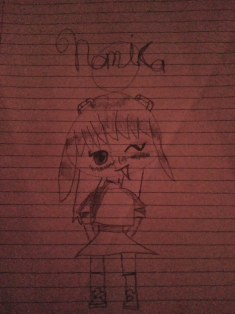 An IRL drawing of namika, - ibisPaint