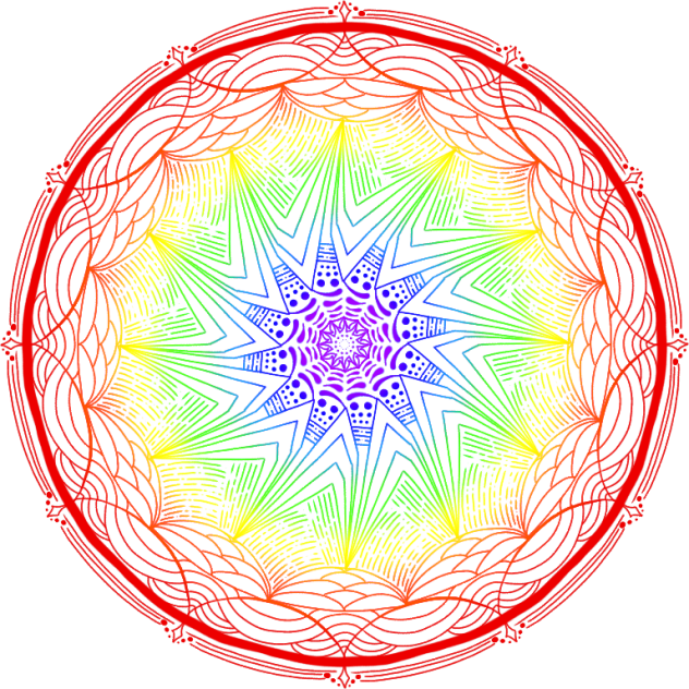 The Rainbow Circle - ibisPaint
