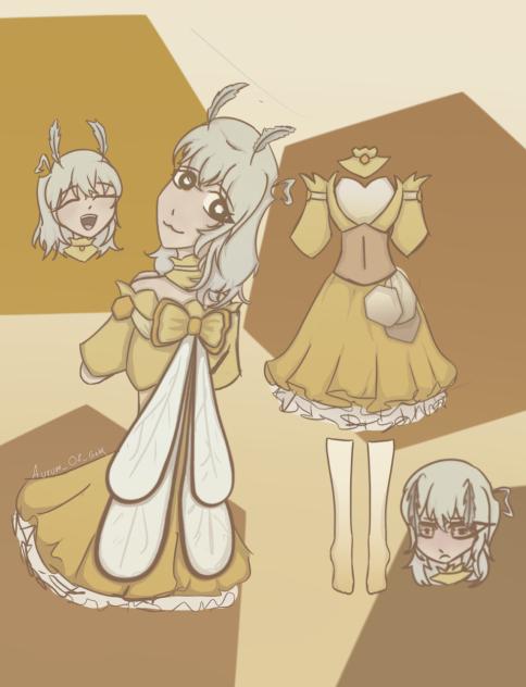 Bee girl - ibisPaint