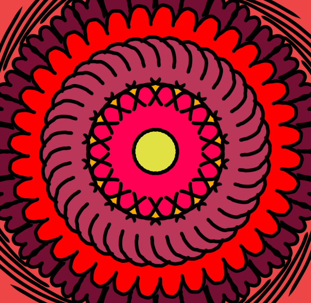 mandala 3 - ibisPaint