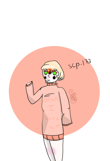 SCP - 173 - ibisPaint
