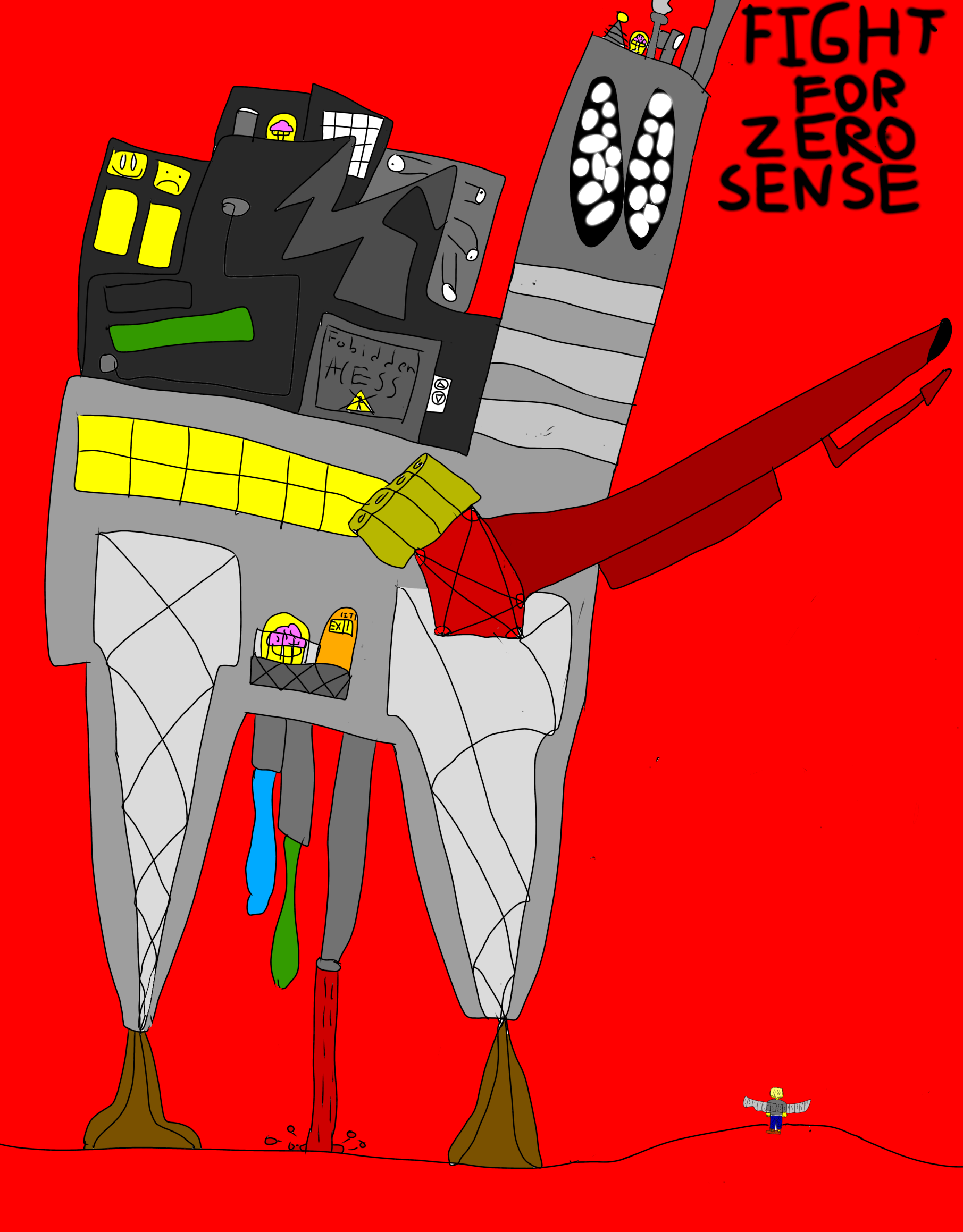 FIGHT FOR ZERO REASON - ibisPaint