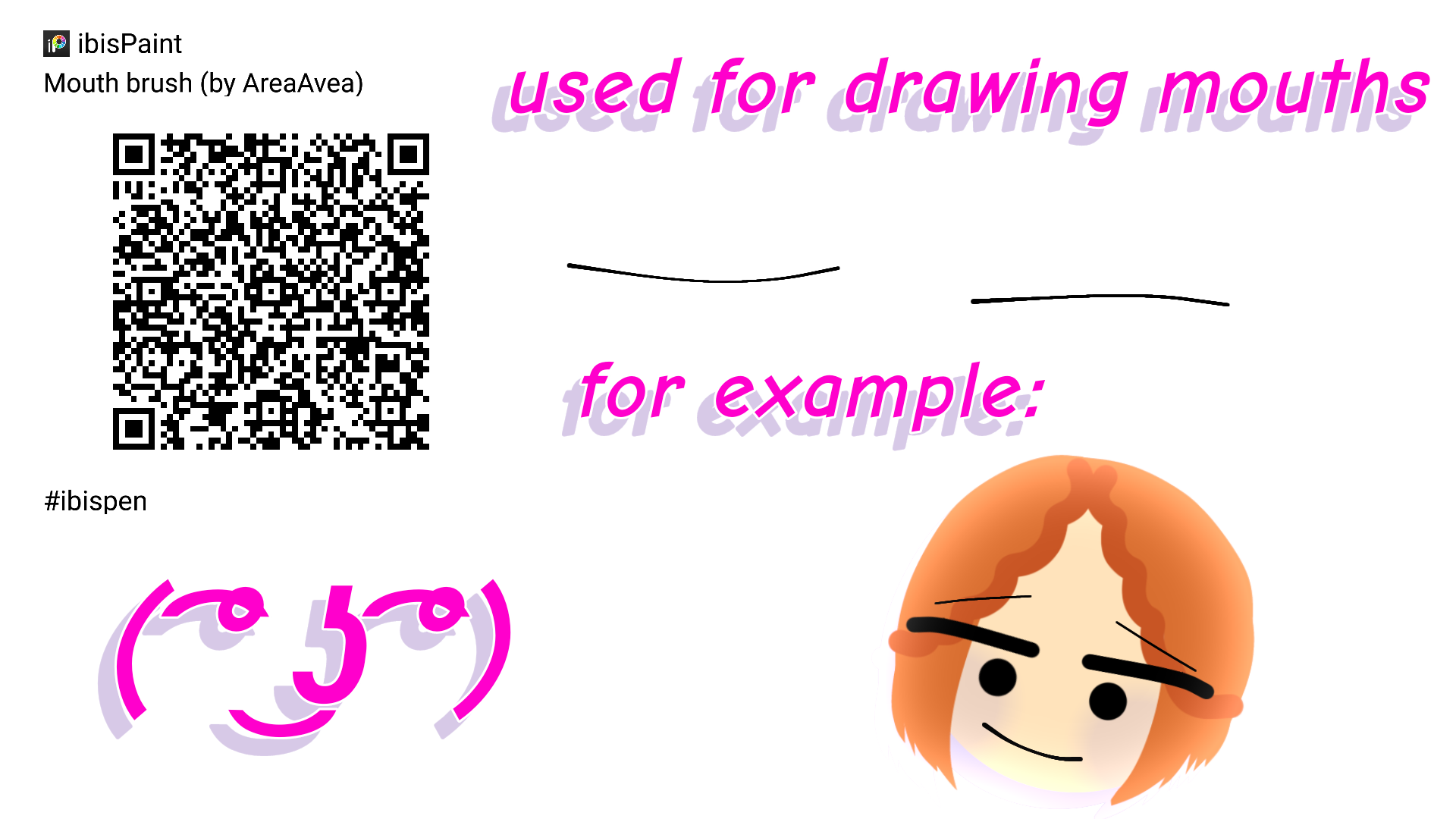 mouth brush - ibisPaint