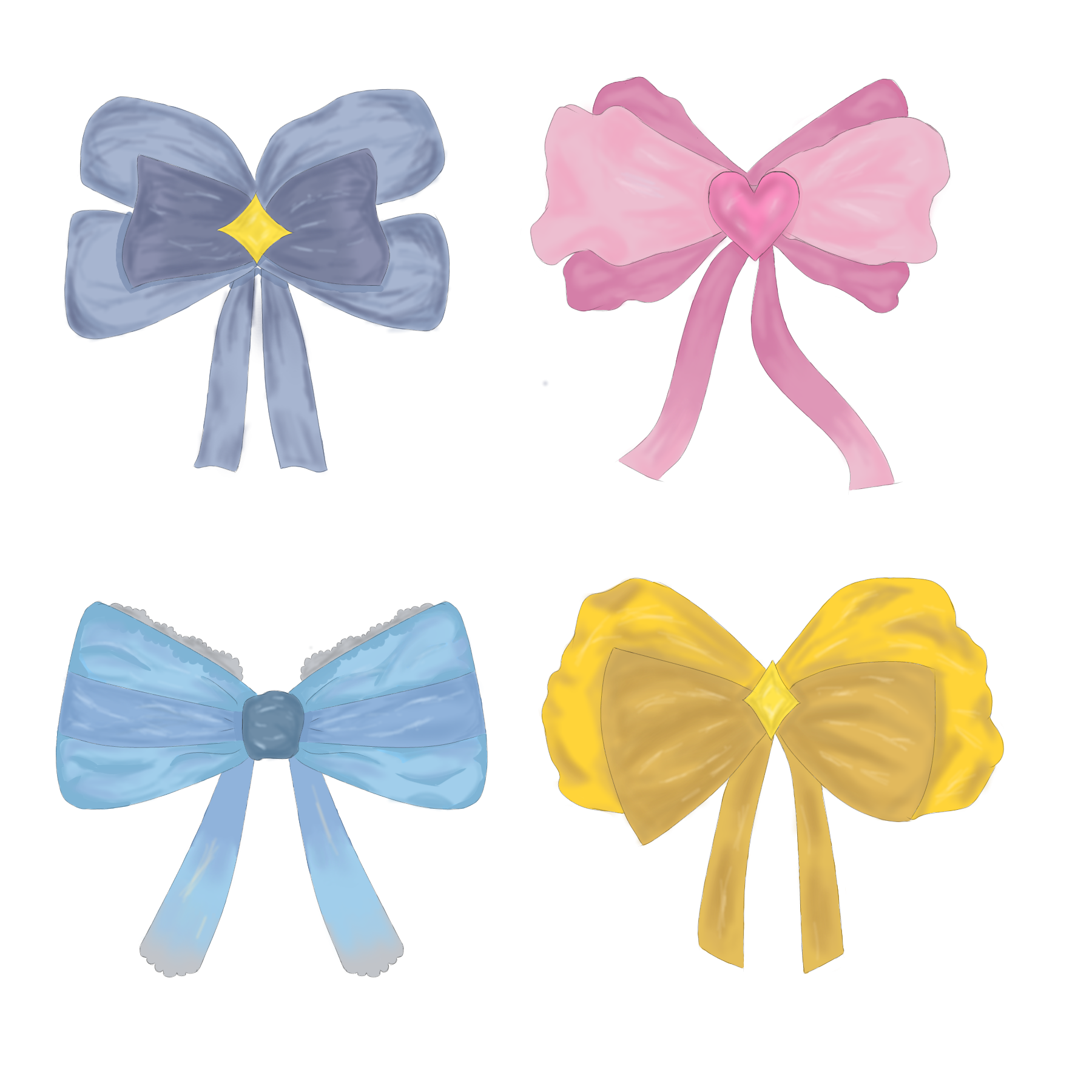 colorful ribbon - ibisPaint