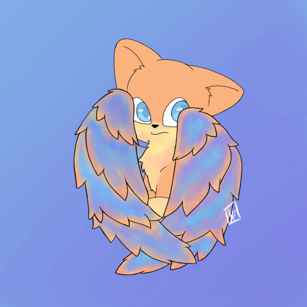 feathered fox - ibisPaint