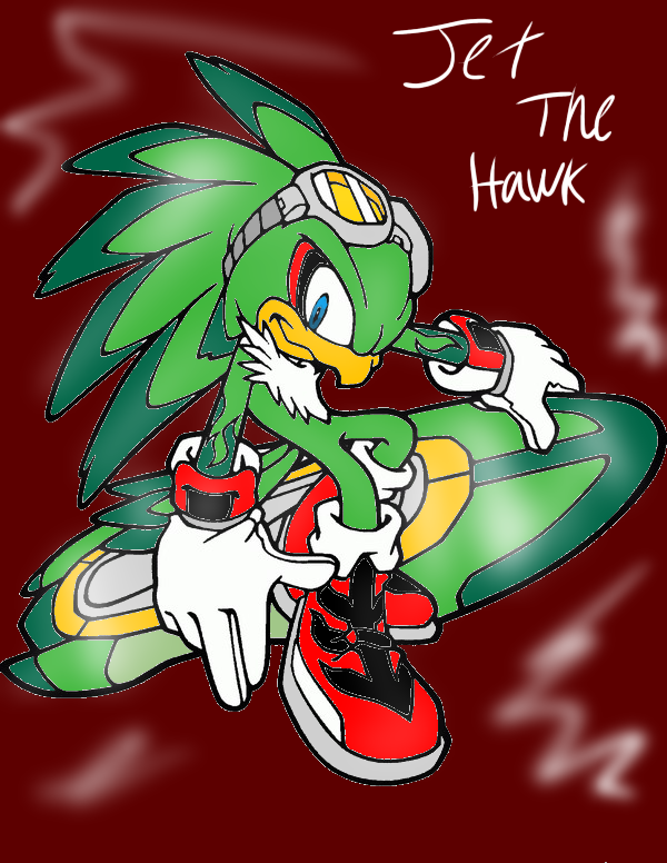 Jet the hawk - ibisPaint