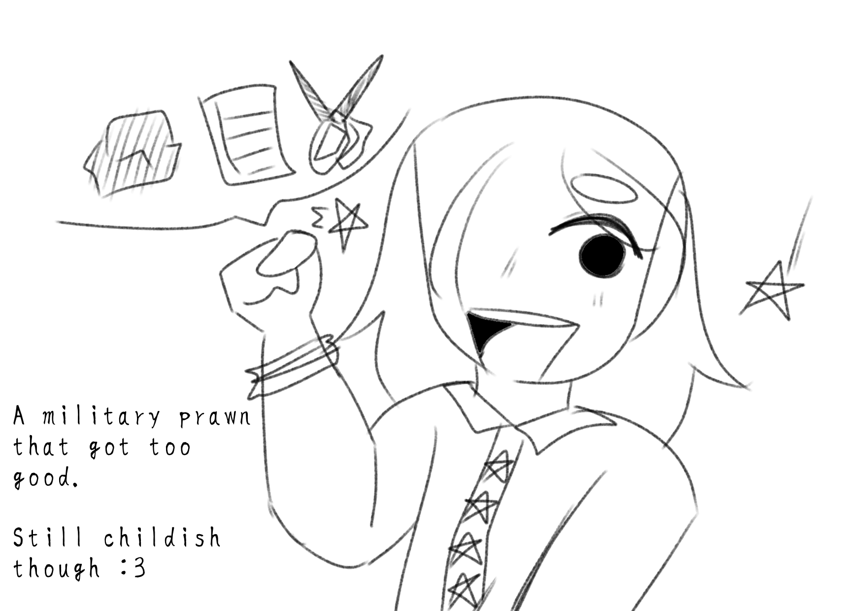 ROCK PAPER SCISSORS - ibisPaint