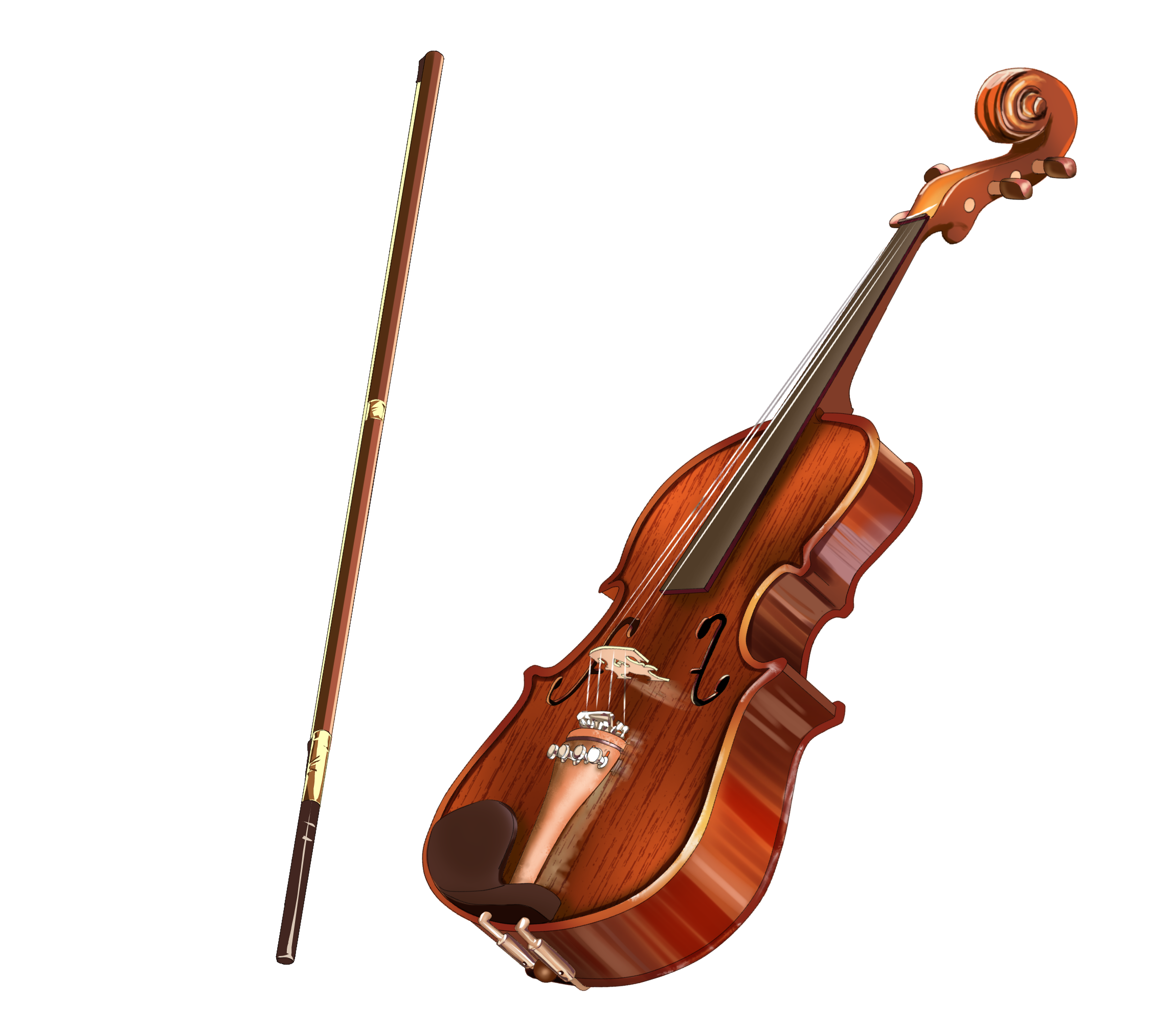 violin (bow separated) - ibisPaint