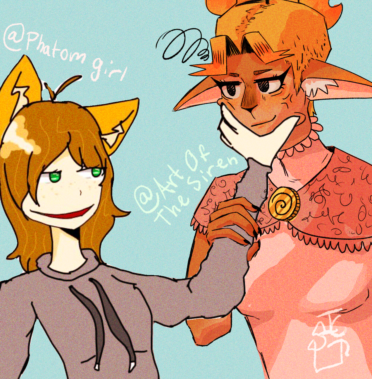 Phantom colab! 😝 - ibisPaint