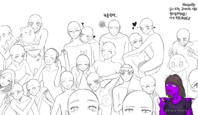 Group Selfie Collab - ibisPaint