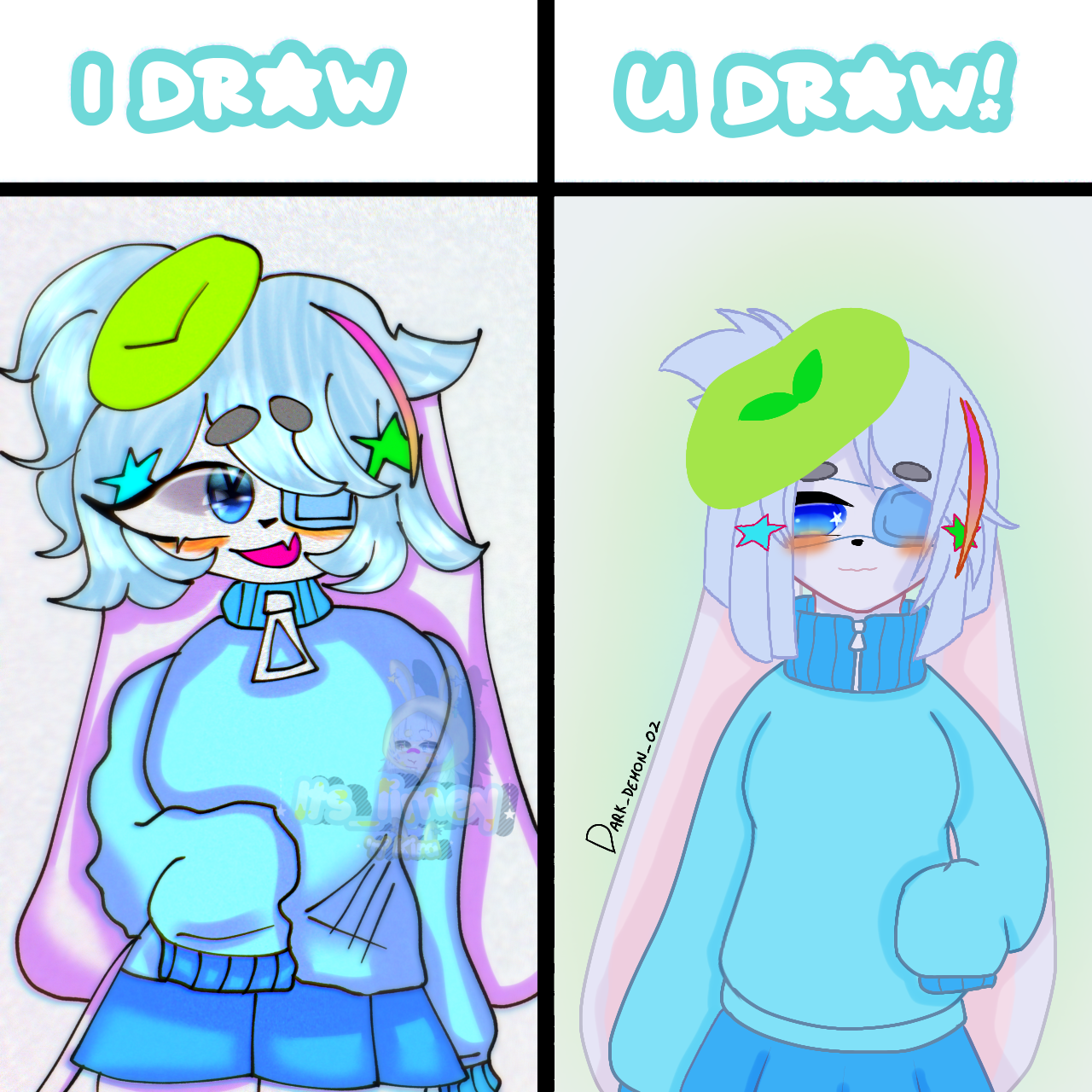 I draw you draw with limey! - ibisPaint