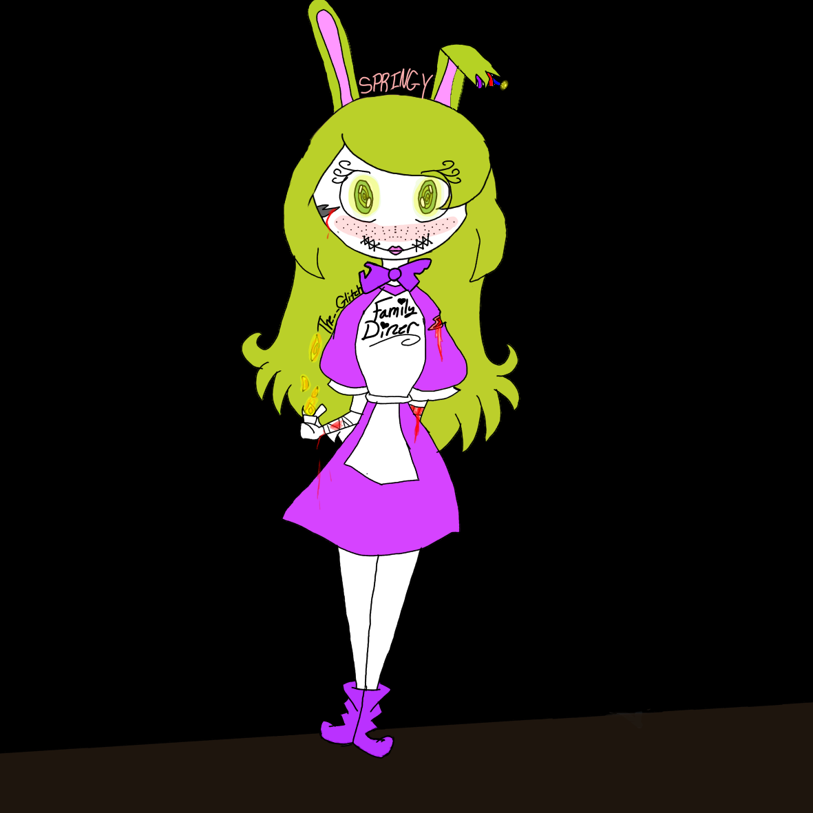 Springy (female Springtrap) - ibisPaint