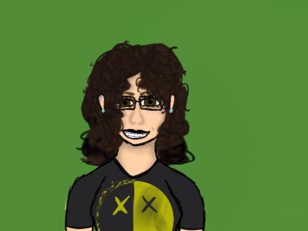 Goofy self portrait 🧍🏻 - ibisPaint