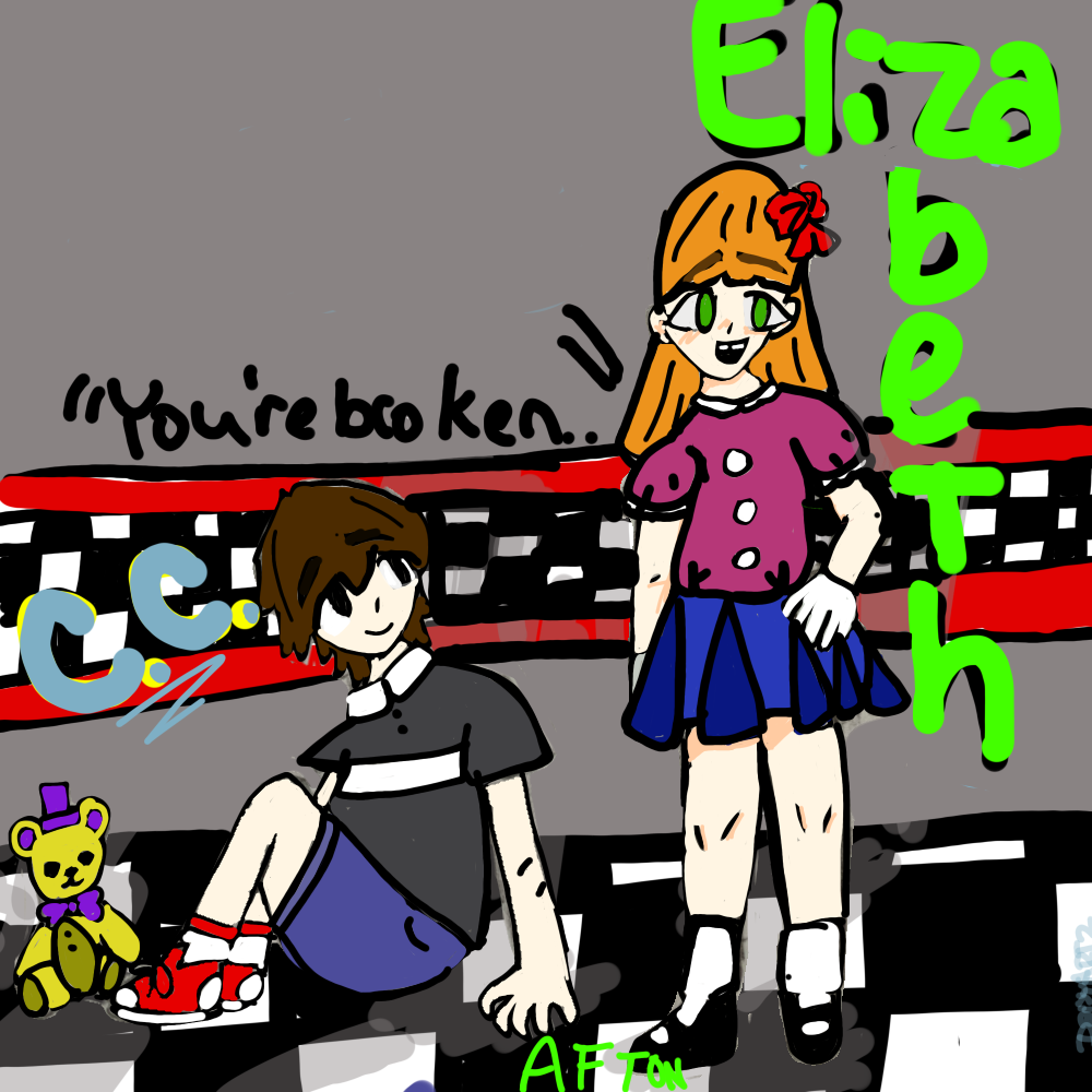 CC and Elizabeth Afton - ibisPaint