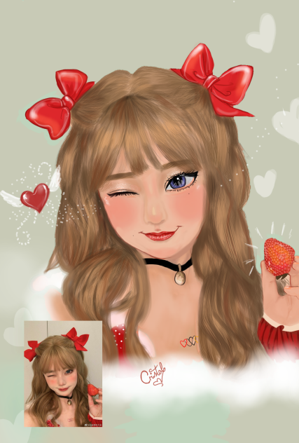 dulce rojo - ibisPaint