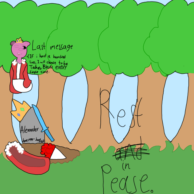 Rest In Peace Techno blade. - ibisPaint