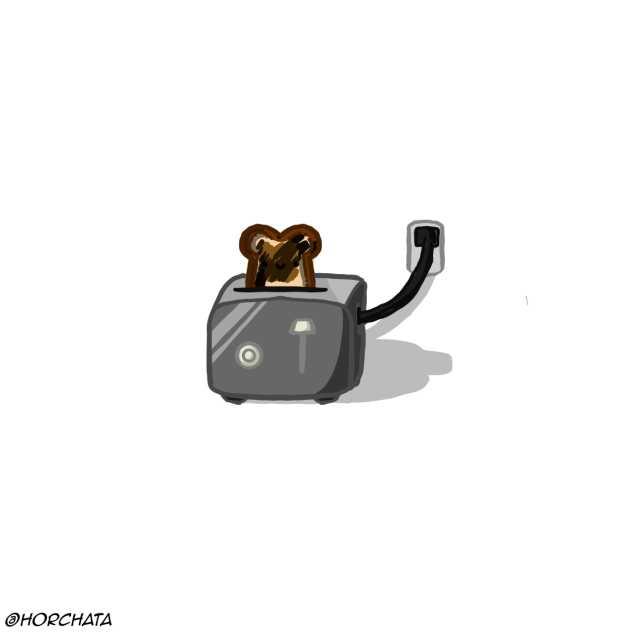 Burnt toast - ibisPaint