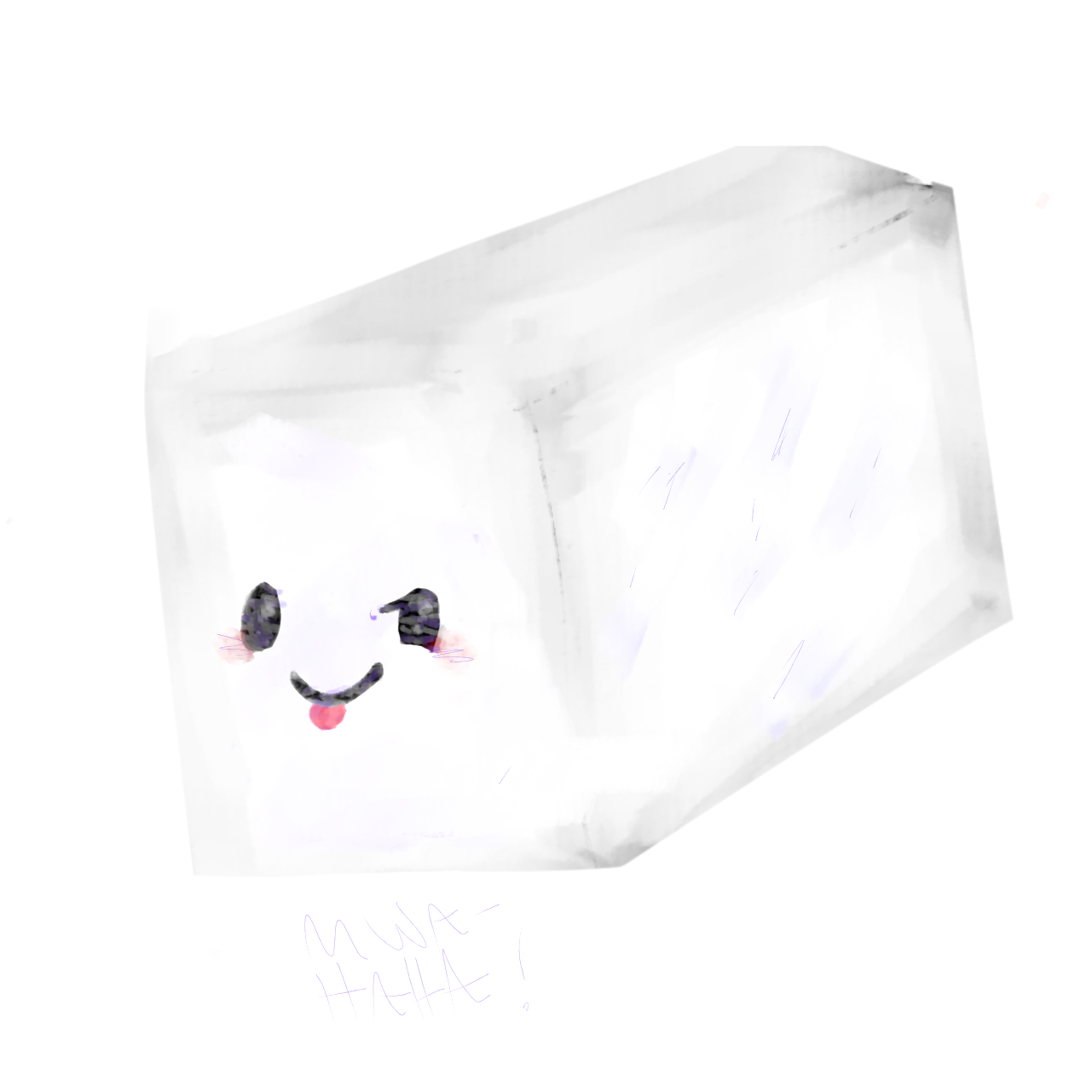 cute ice cube - ibisPaint