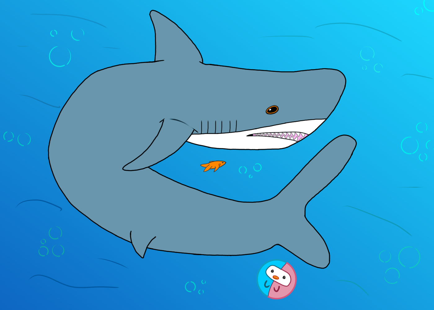 BLÅHAJ - ibisPaint