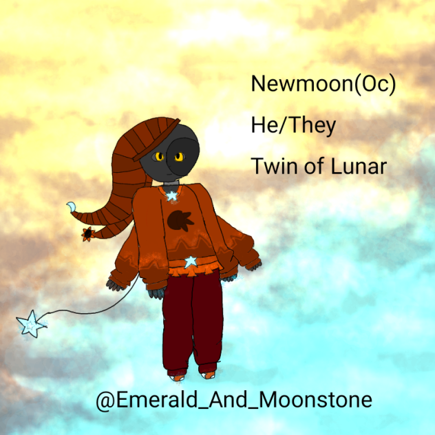(TSaMS Oc) Newmoon - ibisPaint