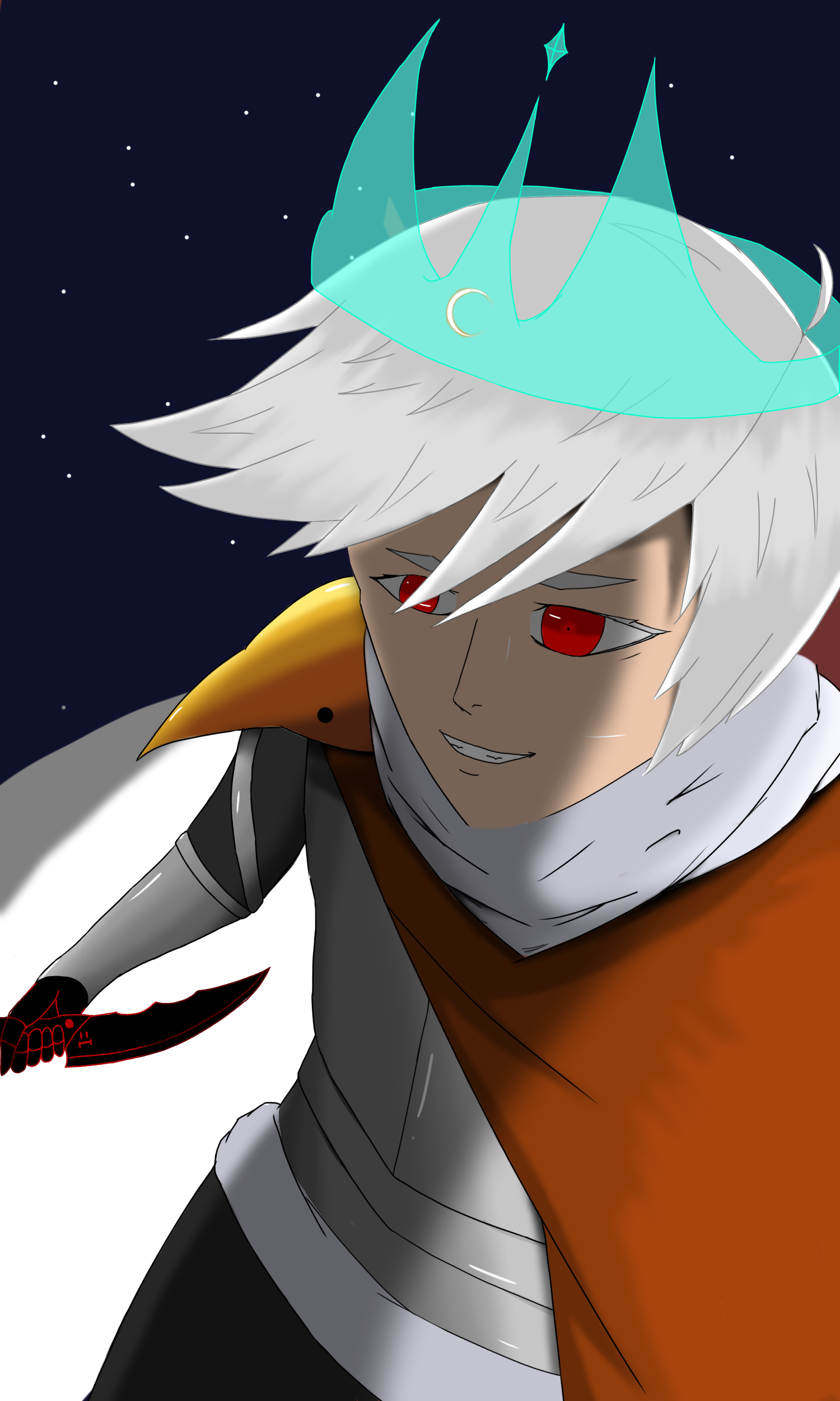 cloud stardust fall - ibisPaint