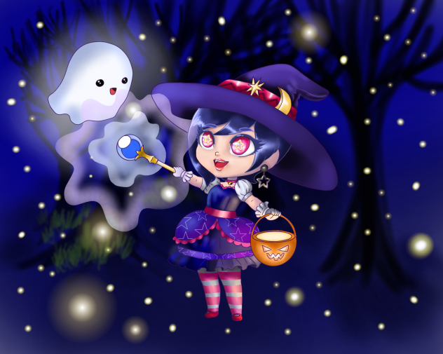 Dulce o truco - ibisPaint