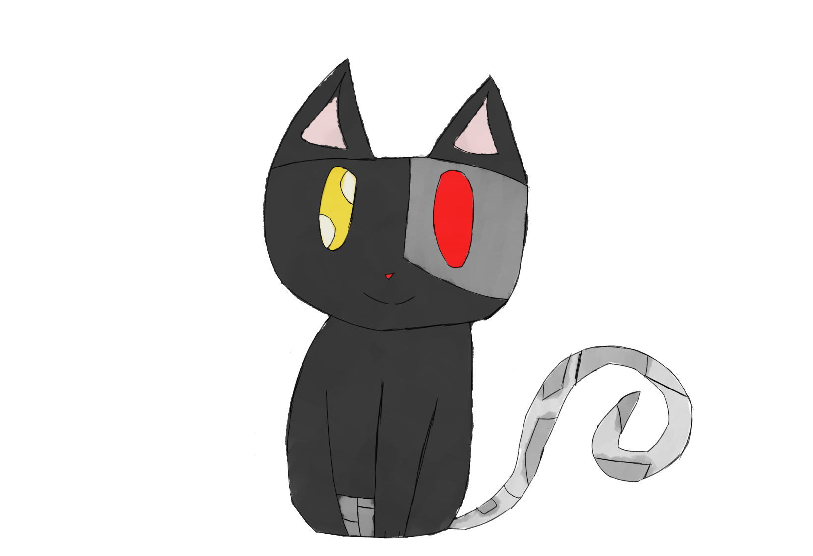 Robot kitty! - ibisPaint