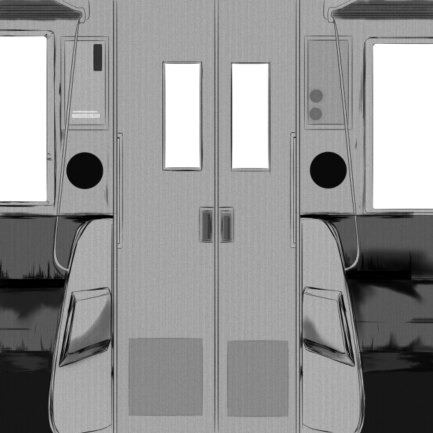inside train - ibisPaint