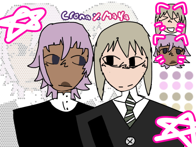 Crona x Maka - ibisPaint