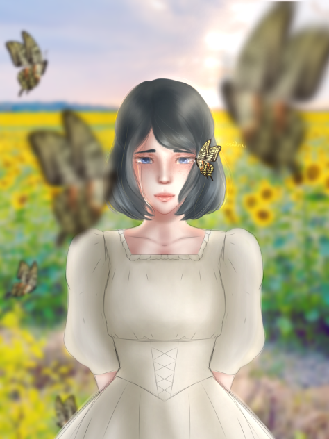 uma despedida - ibisPaint