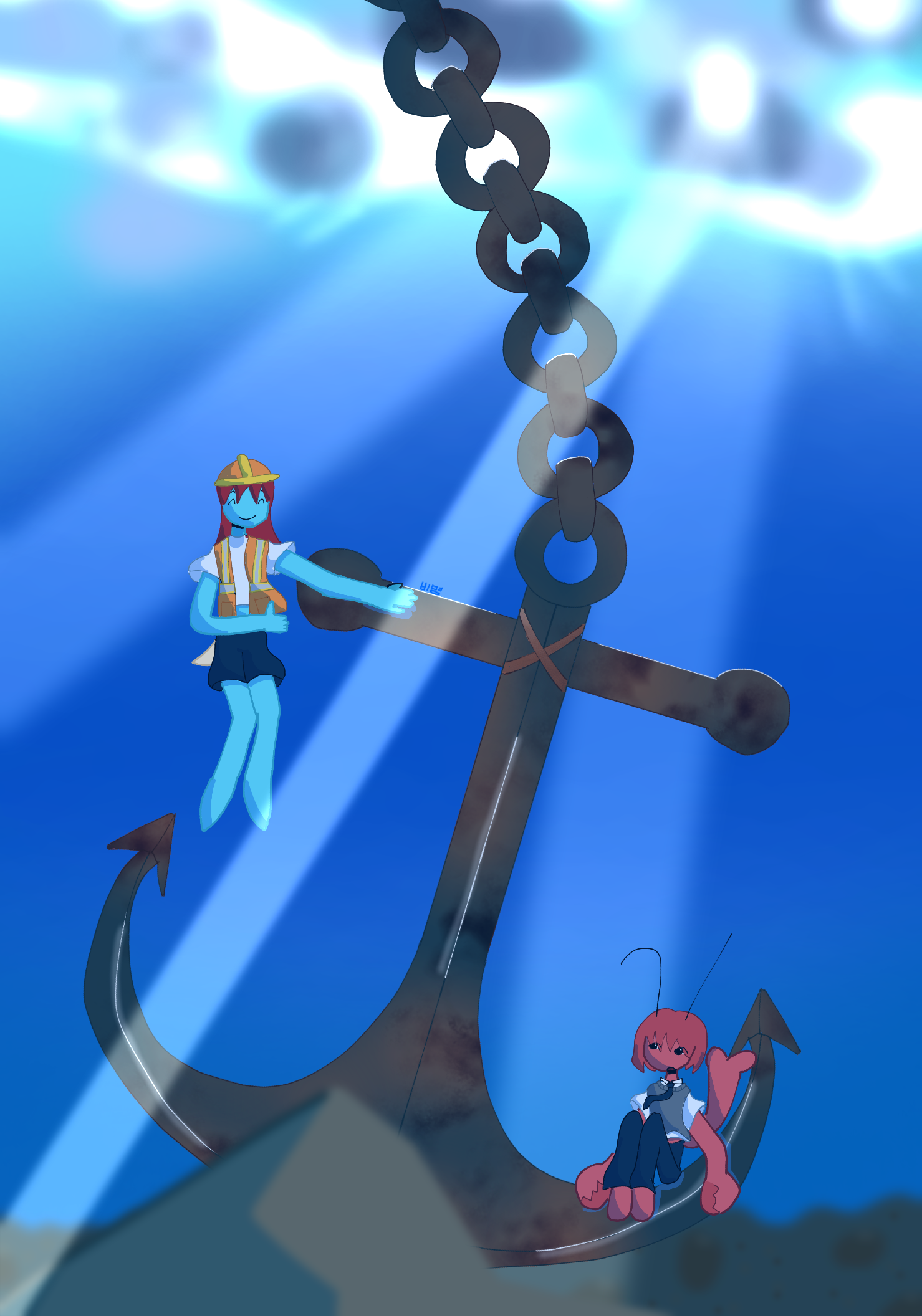 train anchor - ibisPaint