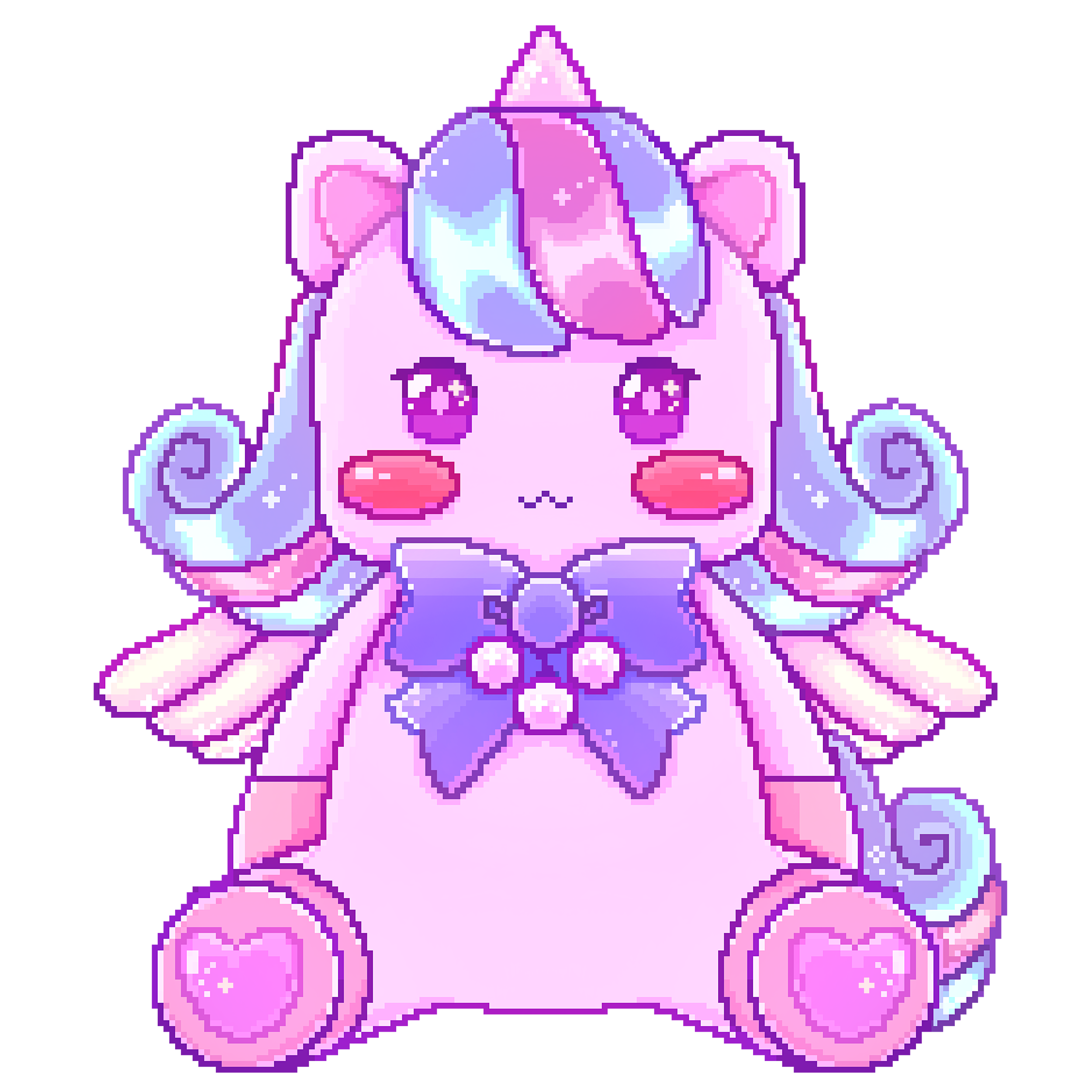 unicorn (pixel) - ibisPaint