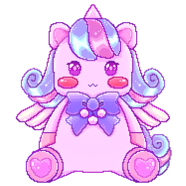 unicorn (pixel) - ibisPaint