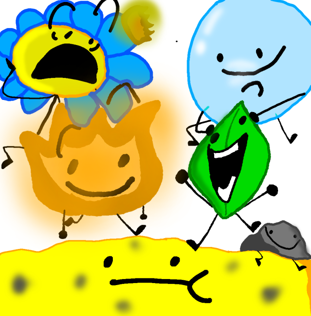 BFDI. Final 6 - ibisPaint