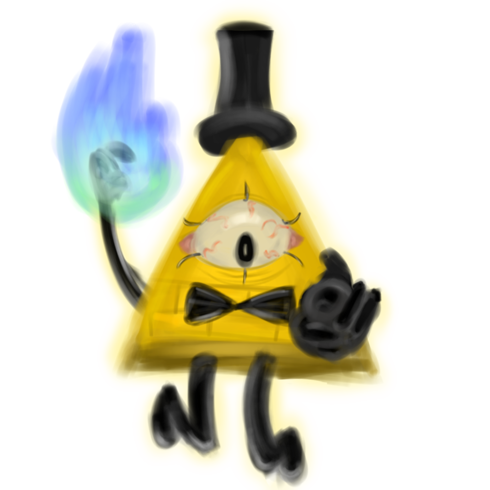 Bill Cipher Hopecore - ibisPaint