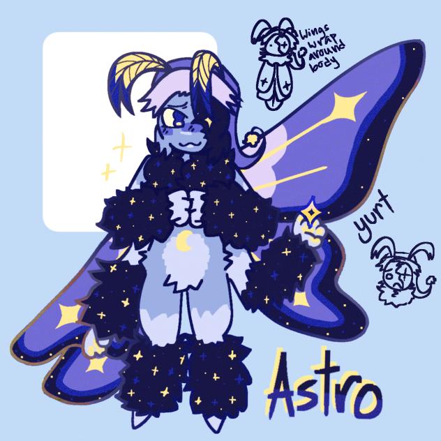 Anthro moth Astro - ibisPaint