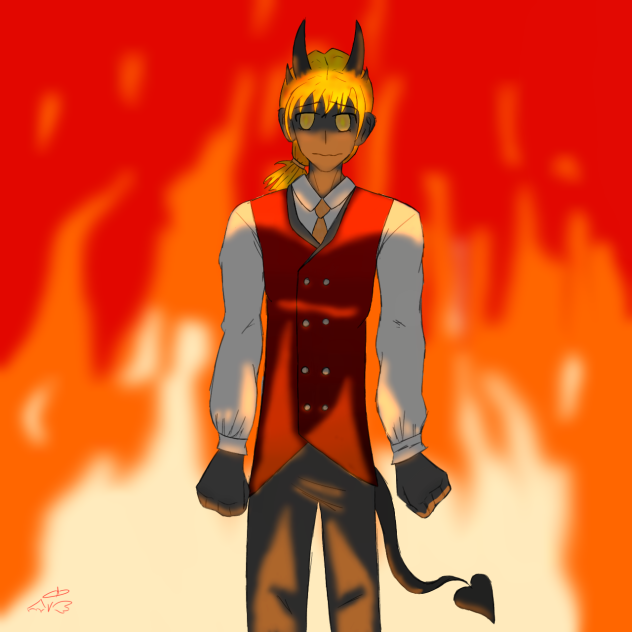 Gender bend Fire oc - ibisPaint