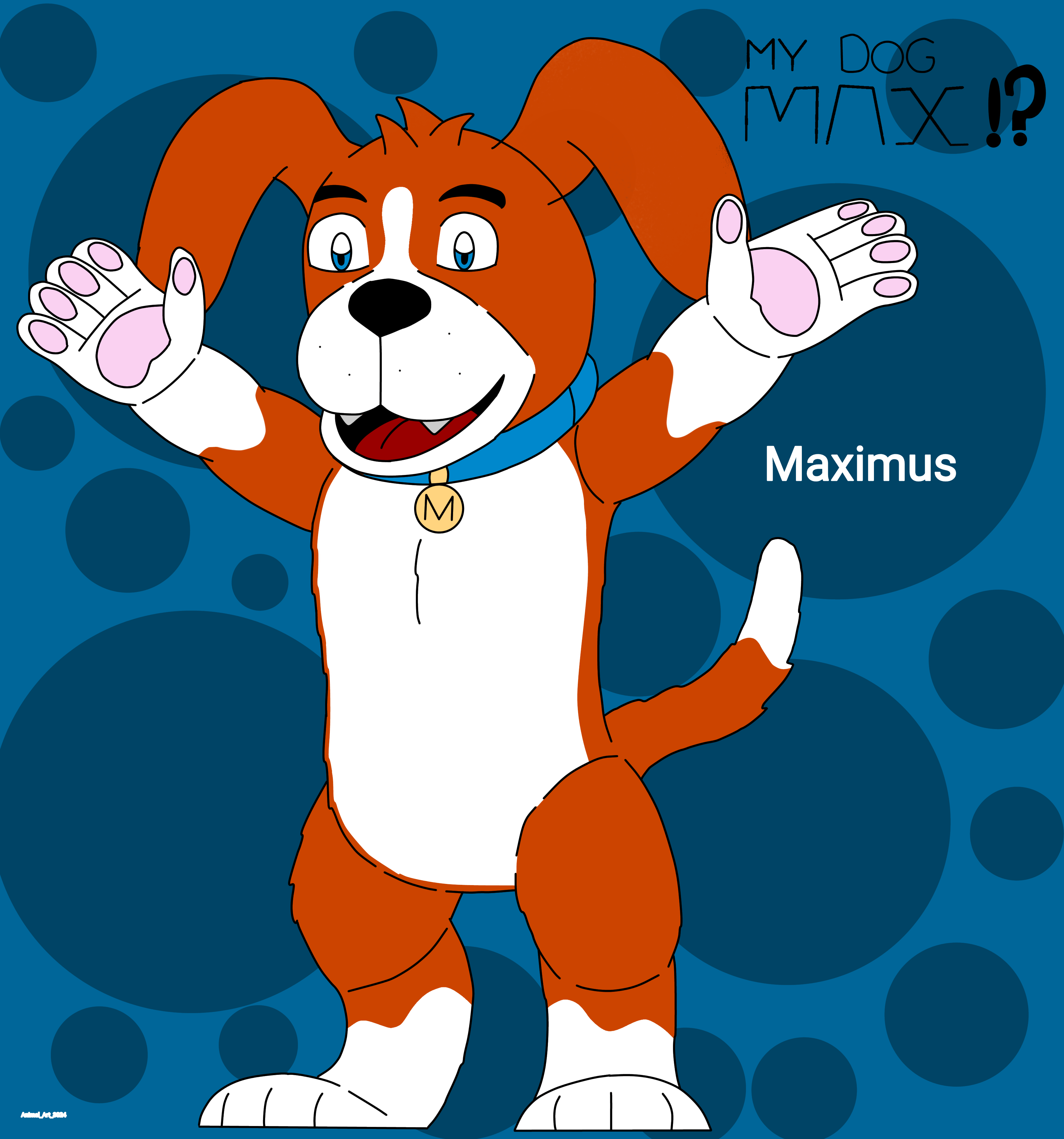 My dog Max Maximus - ibisPaint