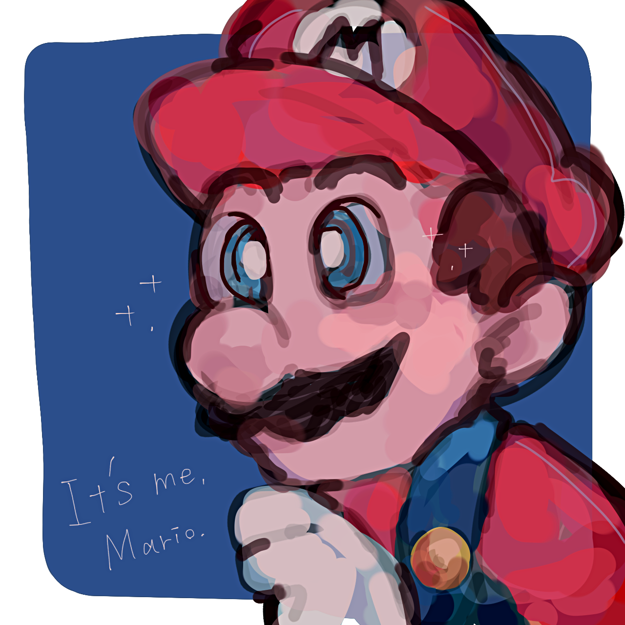 It's me, Mario. - ibisPaint