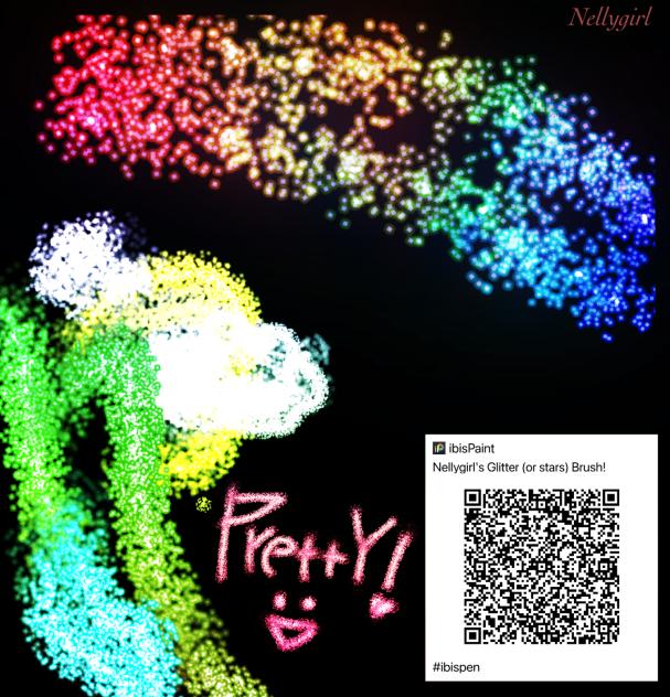 Nellygirl’s Glitter (or stars) Brush! - ibisPaint