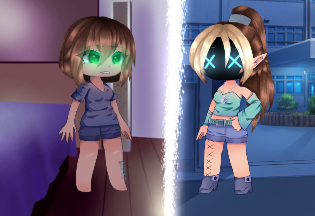 Irl meets Oc - ibisPaint