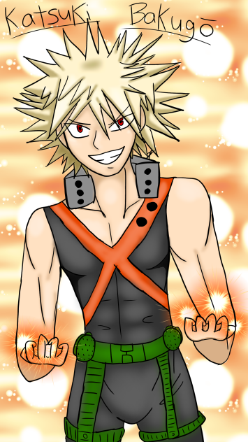 Katsuki Bakugō - ibisPaint