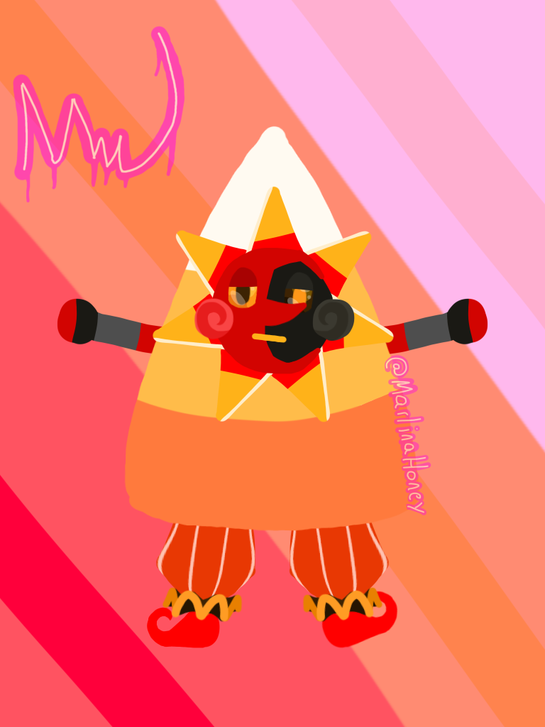 Candy corn Solar - ibisPaint