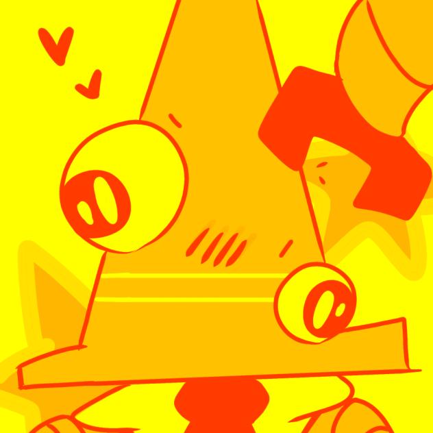 Traffert the traffic cone - ibisPaint