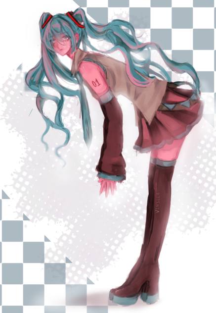 Miku fan art - ibisPaint