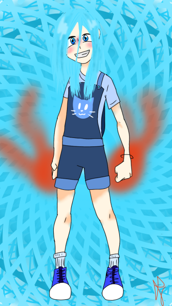 Little Katelyn Of The Fiery Fists - ibisPaint