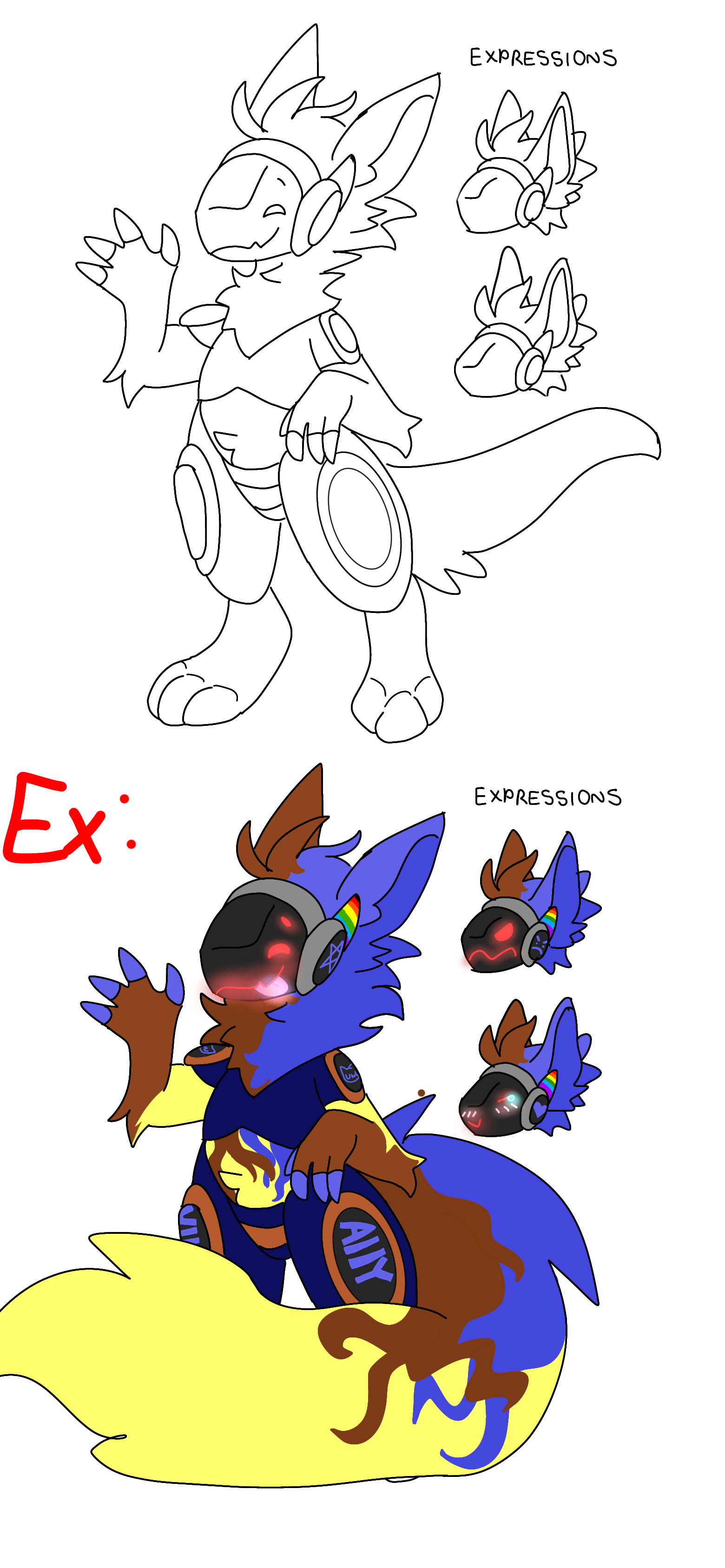 Make your own Protogen! - ibisPaint