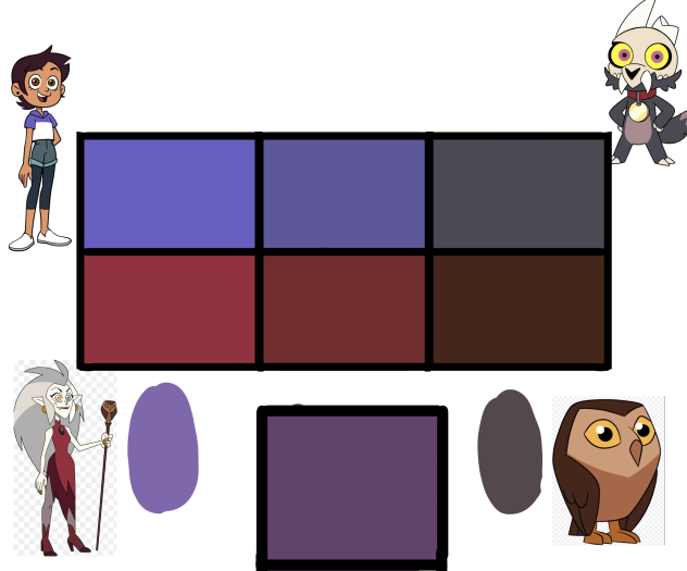 Toh character colour palette thing - ibisPaint