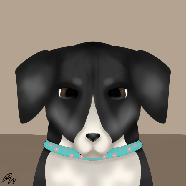 One of my dogs - ibisPaint