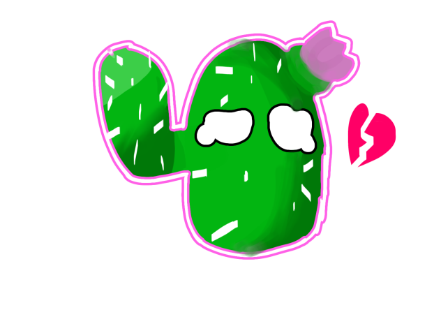 Cactus guy - ibisPaint